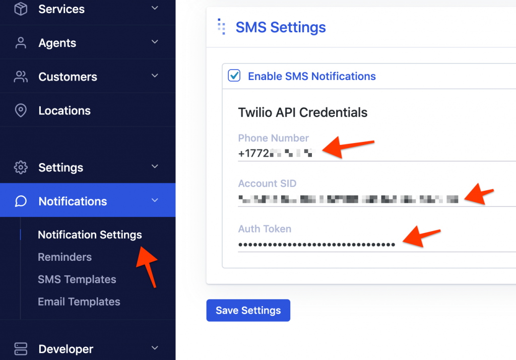 How to setup SMS notifications using Twilio and LatePoint – LatePoint Documentation