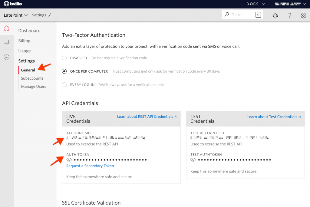 How to setup SMS notifications using Twilio and LatePoint – LatePoint Documentation