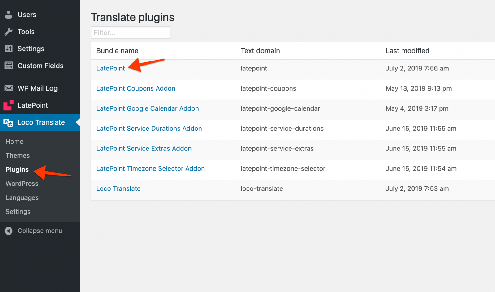 How to translate LatePoint plugin to your language – LatePoint Documentation