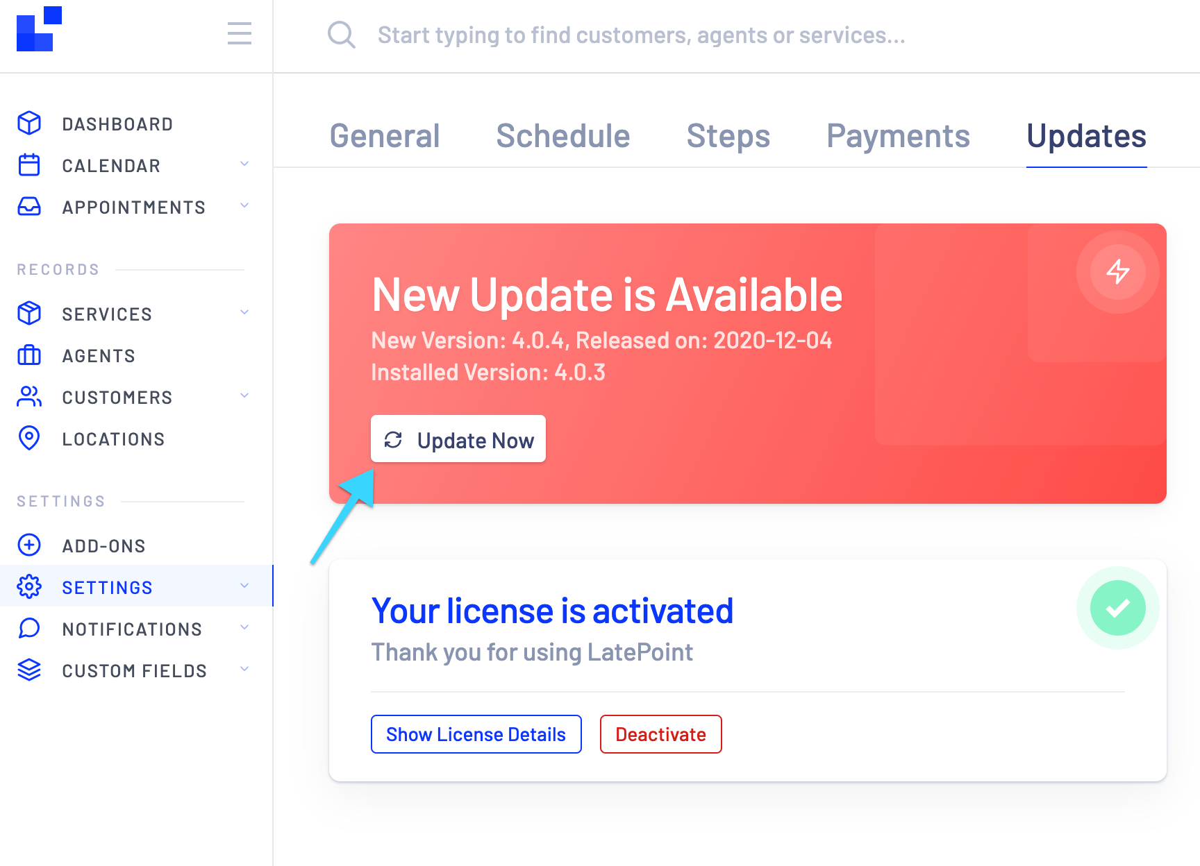 How to update LatePoint Booking plugin? – LatePoint Documentation