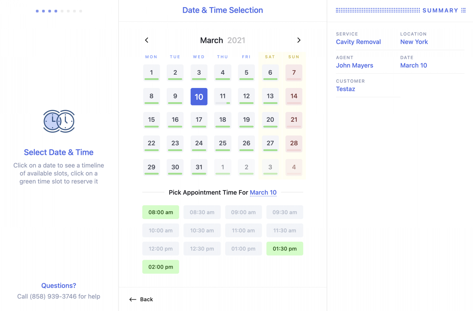 How to change time slot style on the calendar? – LatePoint Documentation