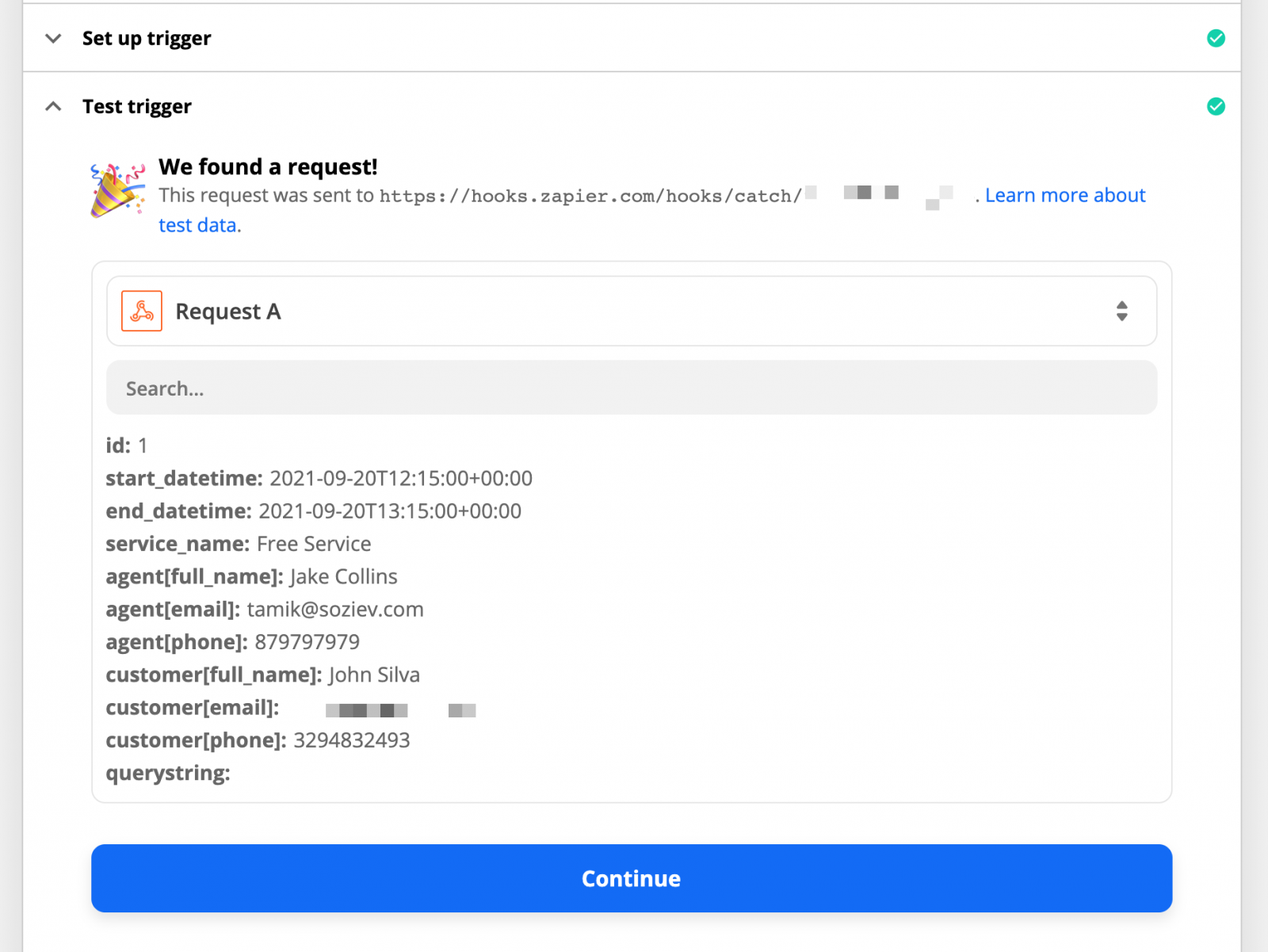 Click “Continue”. On the “action” step, choose Gmail as your app and pick “Send Email” as your ...