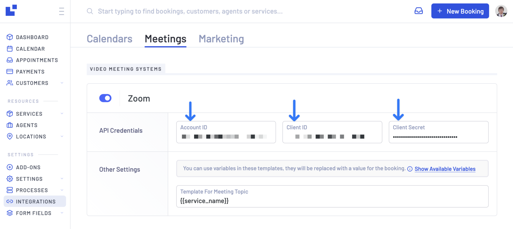 How to generate API Key and Secret credentials for Zoom in LatePoint – LatePoint Documentation
