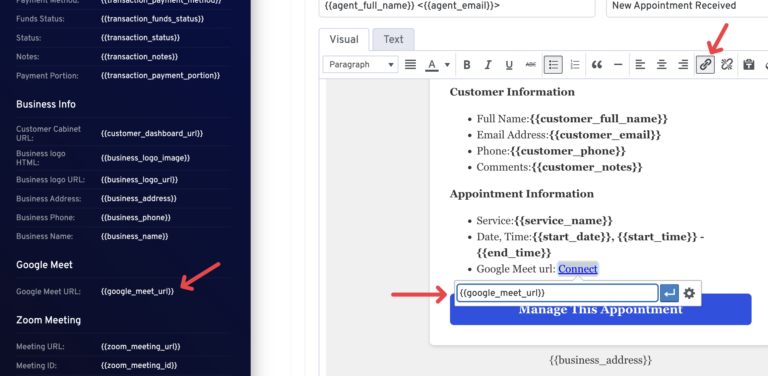 Enable Google Meet for new appointments – LatePoint Documentation
