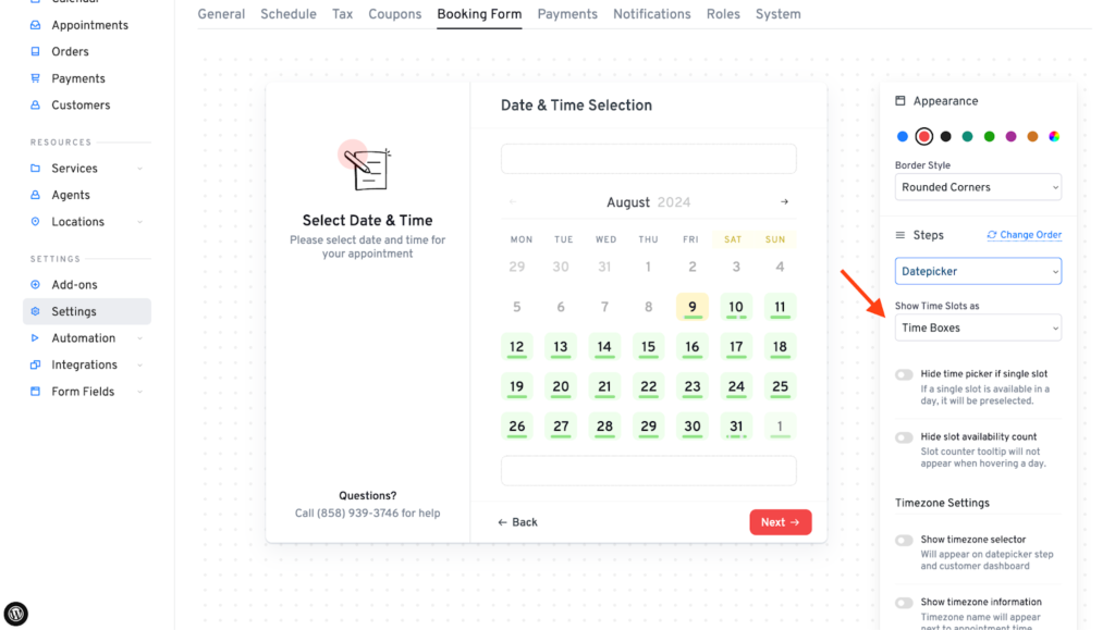 Booking Form Editor – LatePoint Documentation