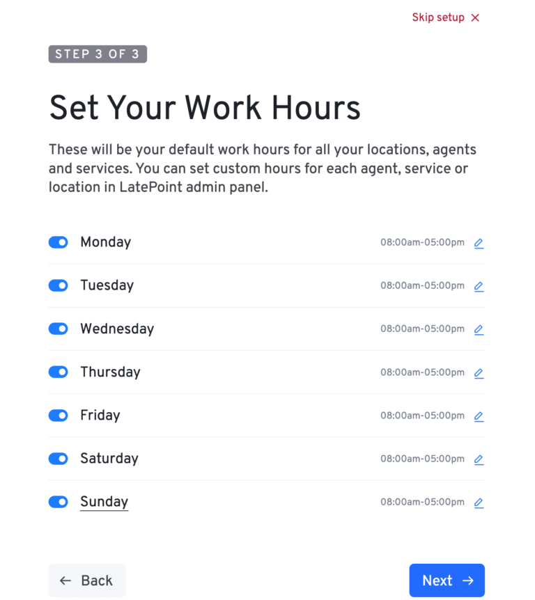 Getting Started with LatePoint – LatePoint Documentation
